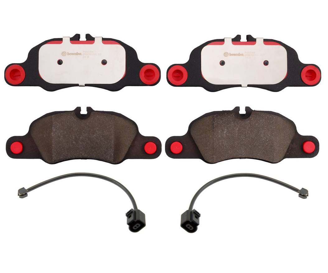 Brake Pad Set Kit – Front (Ceramic) (with Sensors) Brembo NP-2224004-Kit