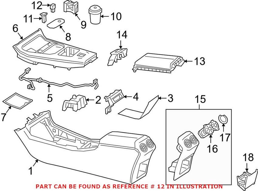 Mercedes Cigar Lighter Assembly Genuine Mercedes-Benz 0008204803