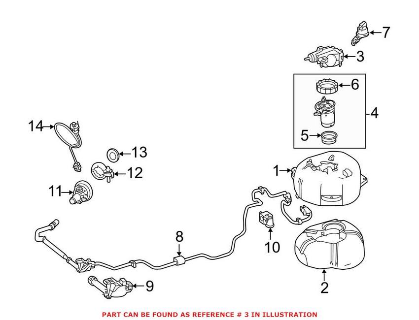 Mercedes Diesel Exhaust Fluid Pump Repair Kit 561198969 Genuine ...