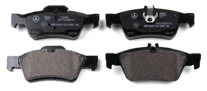 Mercedes Disc Brake Pad Set – Rear 0074201020 Genuine Mercedes-Benz ...