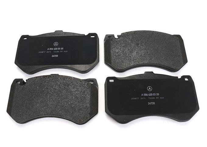 Mercedes Disc Brake Pad Set – Front 0074207120 Genuine Mercedes-Benz ...