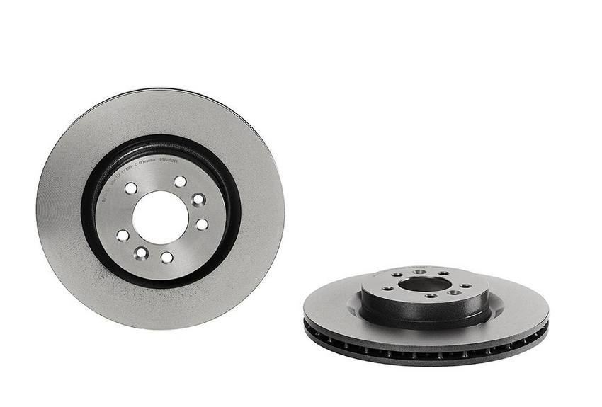 Land Rover Brembo Disc Brake Rotor – Front (360mm) LR038934 Brembo 09 ...