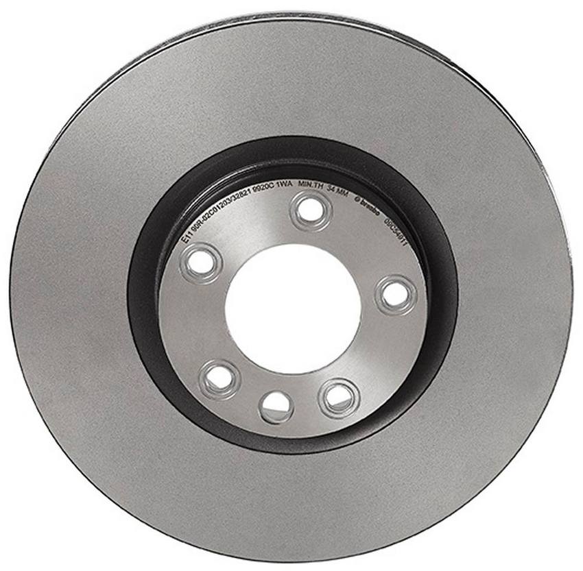 Porsche VW Brembo Disc Brake Rotor – Front (360mm) 7P6615302B Brembo 09 ...