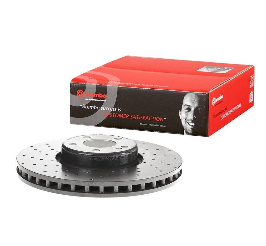 Mercedes Brembo Disc Brake Rotor – Front (342mm) 0004212212 Brembo 09 ...