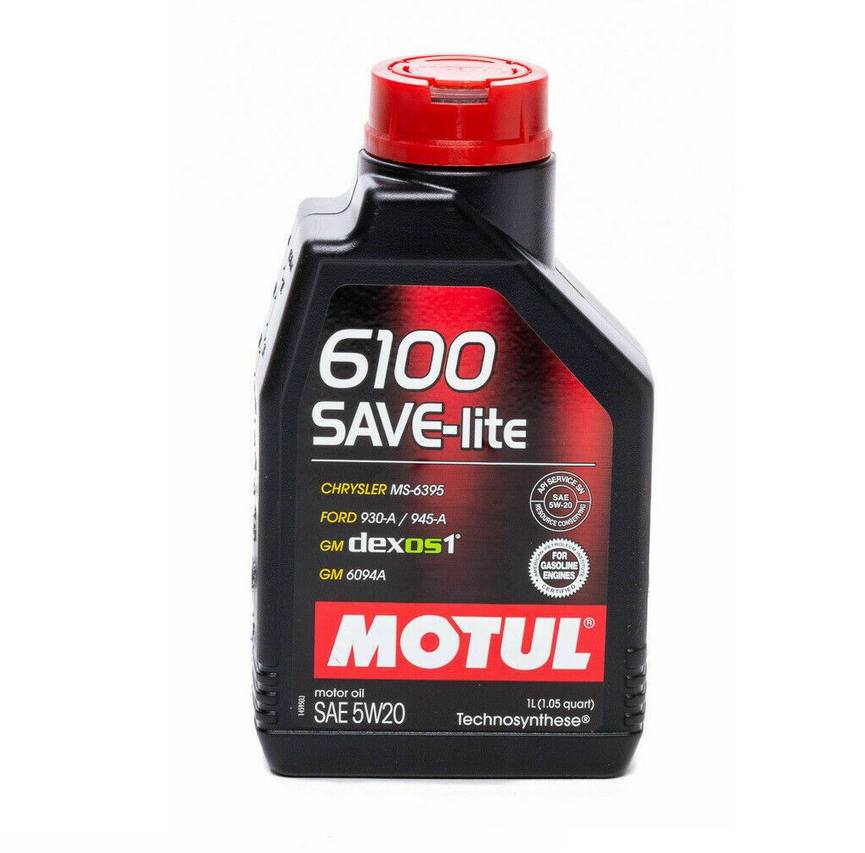 Jaguar Land Rover Engine Oil (5W20) (1 Liter) (Save-Lite 6100) – Motul ...
