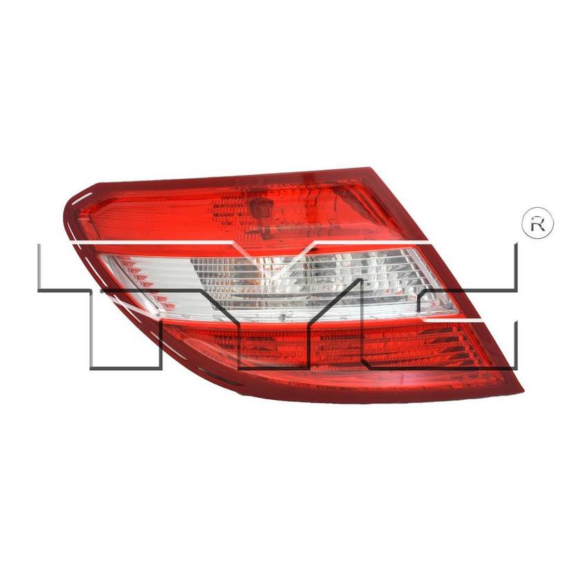 Mercedes Taillight Assembly 2049068302 – TYC 2049068302 TYC 11-11748-00-1