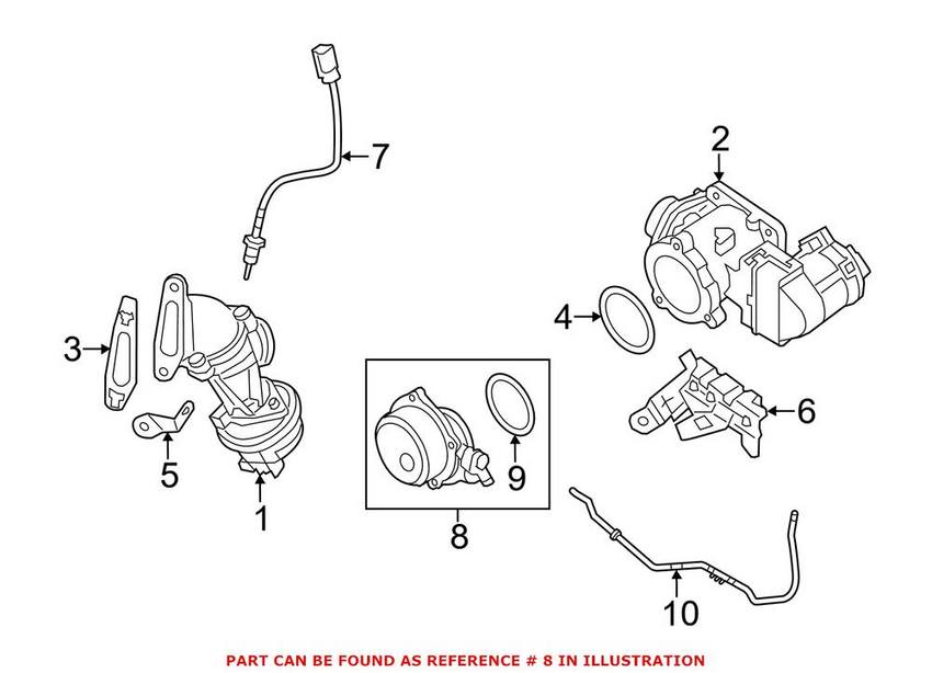 BMW Vacuum Pump Genuine BMW 11667791232