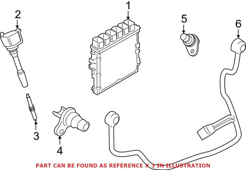 BMW Spark Plug 12120057704 – Genuine BMW Genuine BMW 12120057704