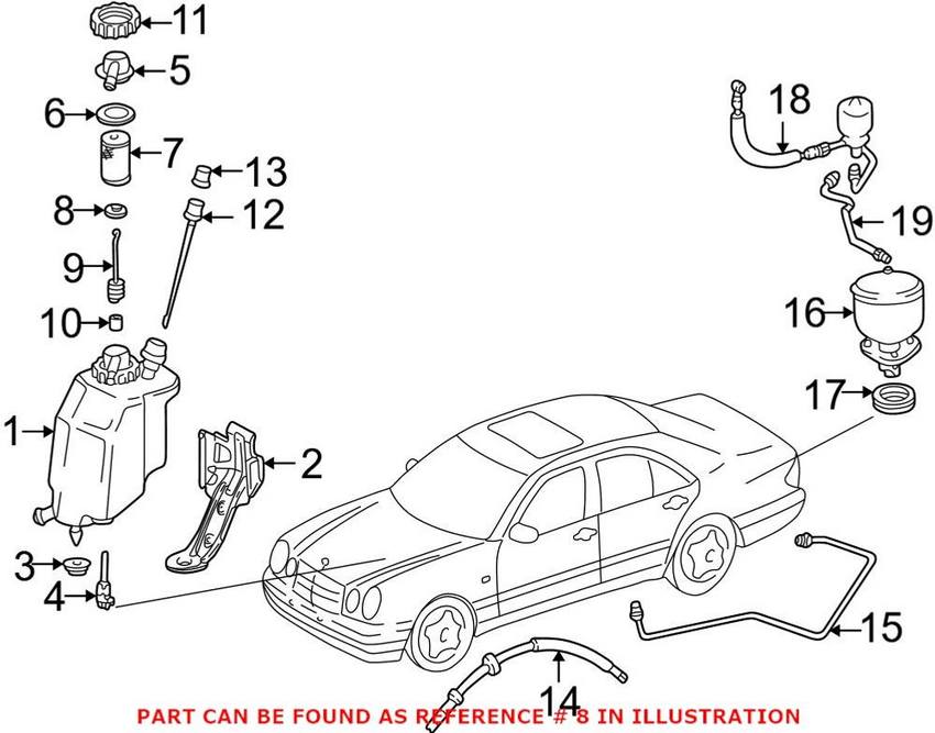 Mercedes Hydraulic Seal Ring – Lower 1233270160 Genuine Mercedes-Benz ...