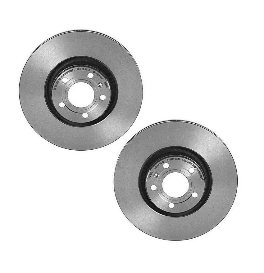 Audi Brakes Set – Brembo Rotors Front (321mm) 4F0615301E – Brembo ...