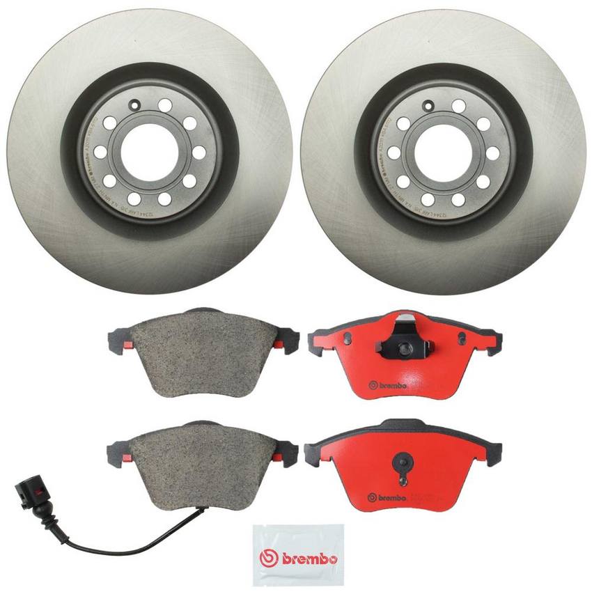 Brembo Brake Pads and Rotors Kit – Front (345mm) (Ceramic) Brembo ...