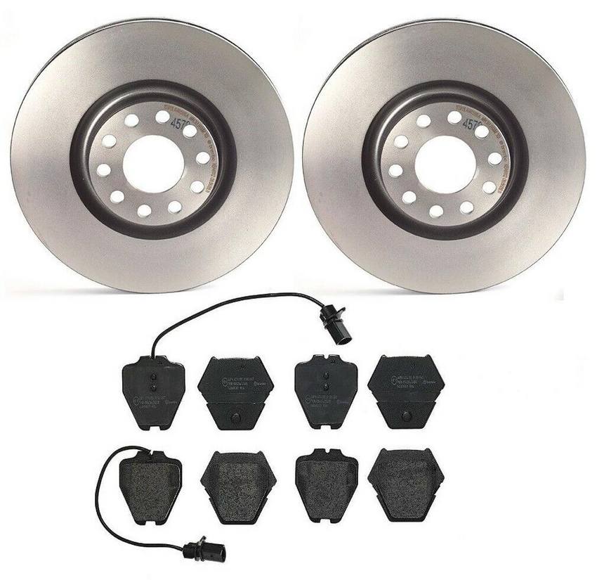 Brembo Brake Pads and Rotors Kit – Front (321mm) (Low-Met) Brembo ...