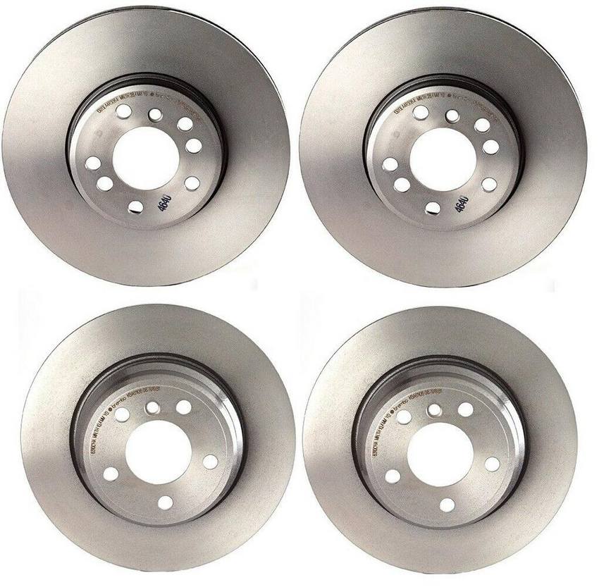 BMW Disc Brake Rotor Kit – Front and Rear (332mm/324mm) Brembo 1558551KIT