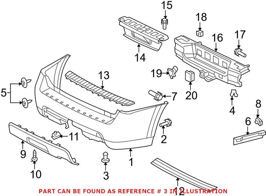 Plastic Retainer Pin Genuine Saab 15733971