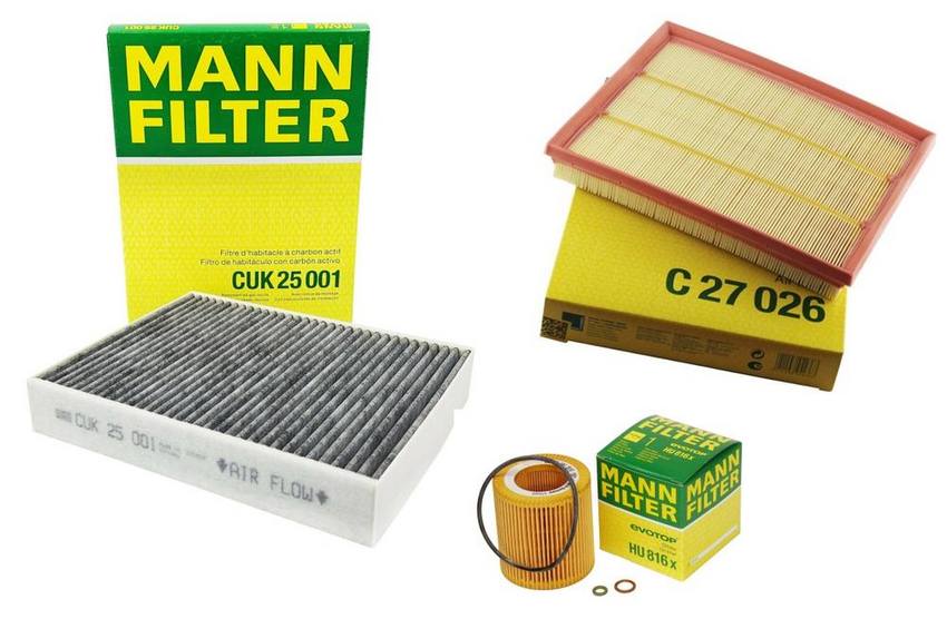 BMW Filter Service Kit 64119237555 – MANN-FILTER 1645244KIT Mann-Filter ...