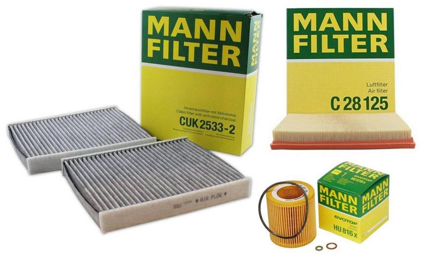 BMW Filter Service Kit 64119272642 – MANN-FILTER 1645253KIT Mann-Filter ...
