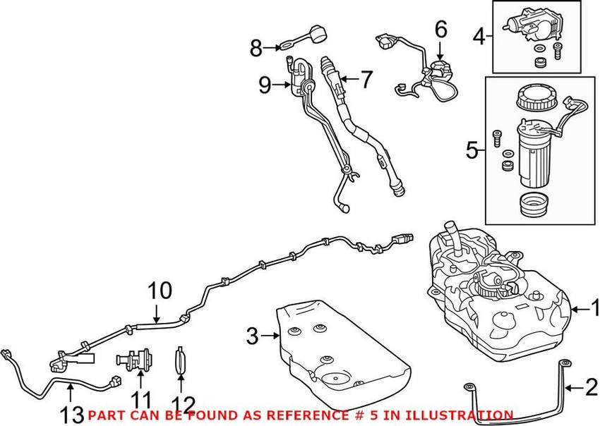 Mercedes Diesel Exhaust Fluid Pump Repair Kit 1664710875 Genuine ...