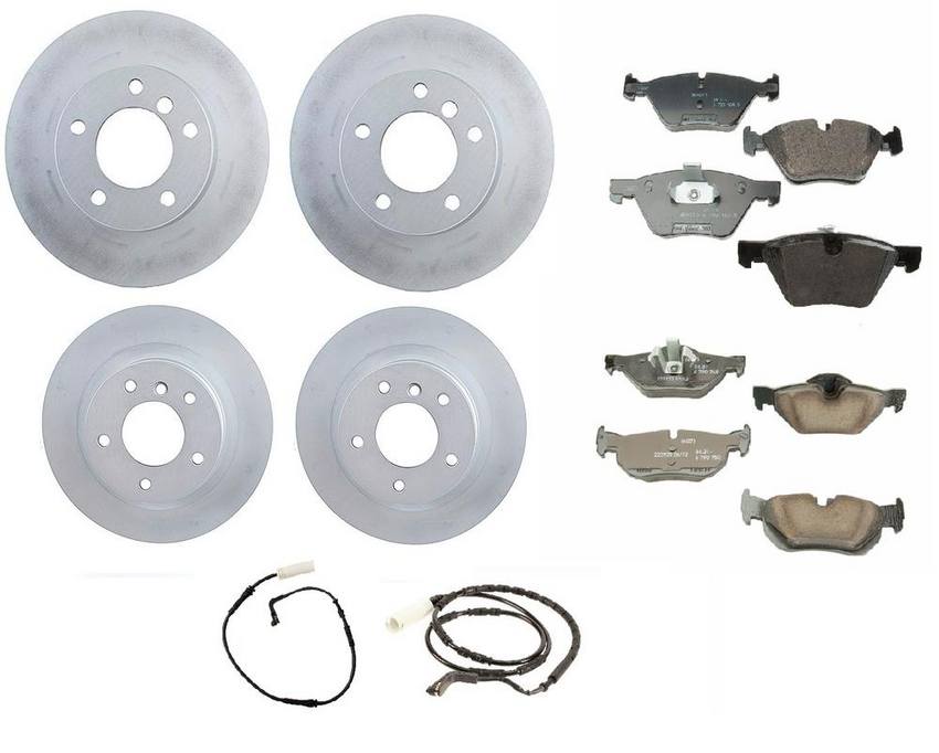 BMW Brake Kit – Pads and Rotors Front & Rear (300mm/300mm) Genuine BMW ...