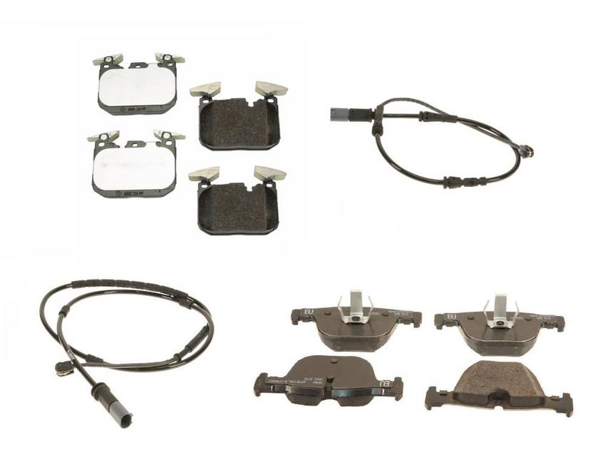 BMW Disc Brakes Kit – Pads Front and Rear Genuine BMW 1790246KIT