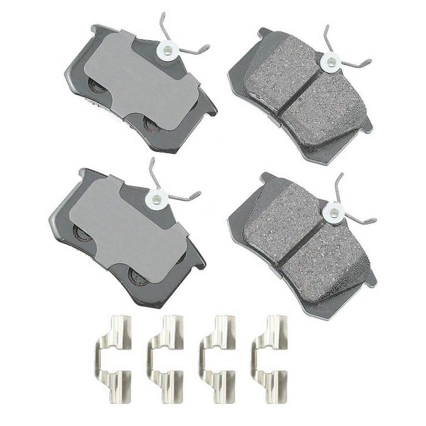 VW Disc Brake Pad Set – Rear 5K0698451B Genuine VW/Audi 1K0698451J