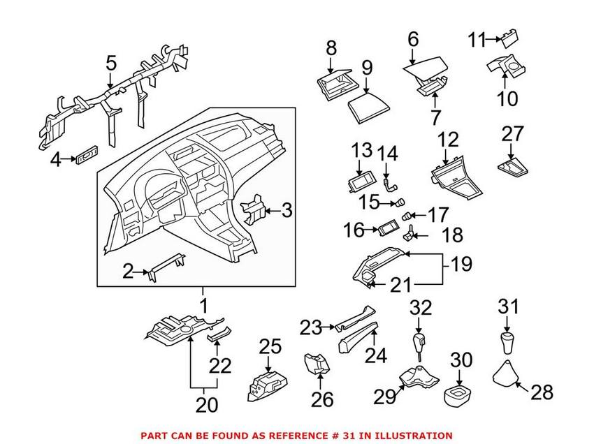 BMW Manual Transmission Shift Knob 25117520201 – Genuine BMW Genuine ...