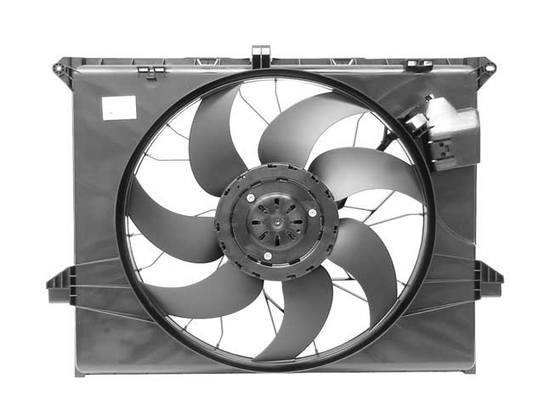 Mercedes Engine Cooling Fan Assembly 2519063900 Genuine Mercedes-Benz ...