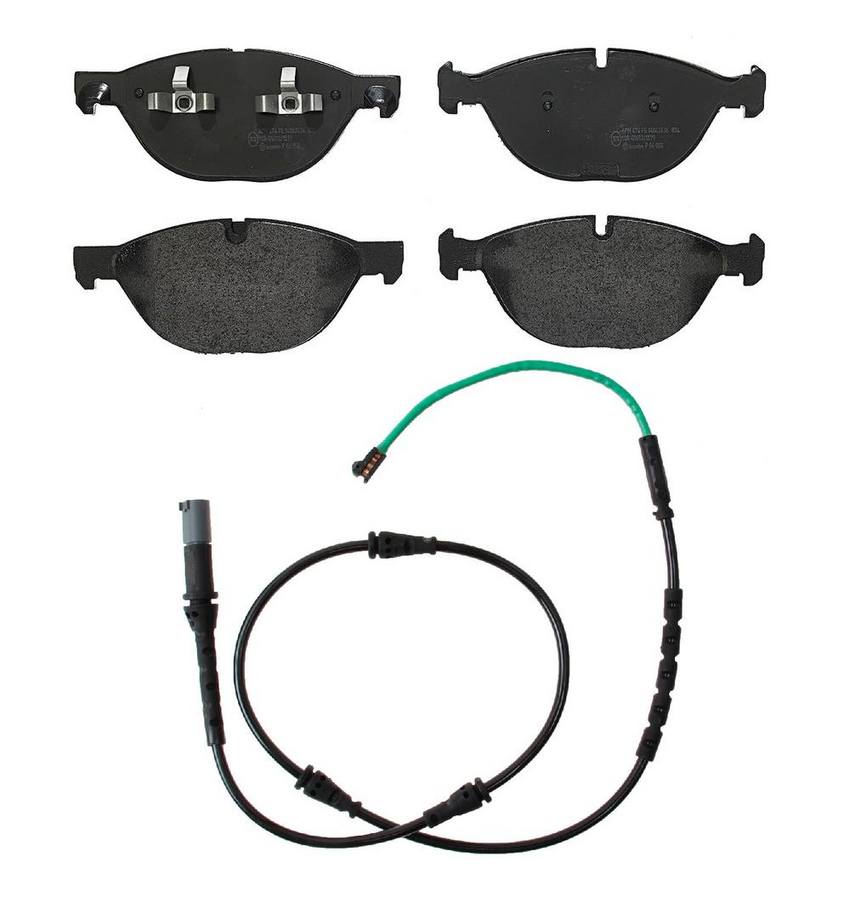 Brembo BMW Brakes Kit – Pads Front (Low-Met) (with Sensor) 34356792568 ...