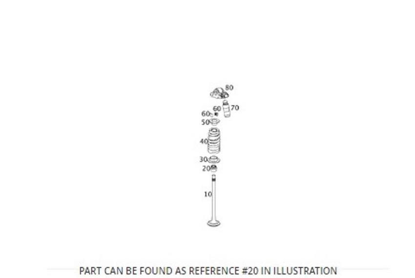 Mercedes Engine Valve Stem Oil Seal Genuine Mercedes-Benz 2640531100