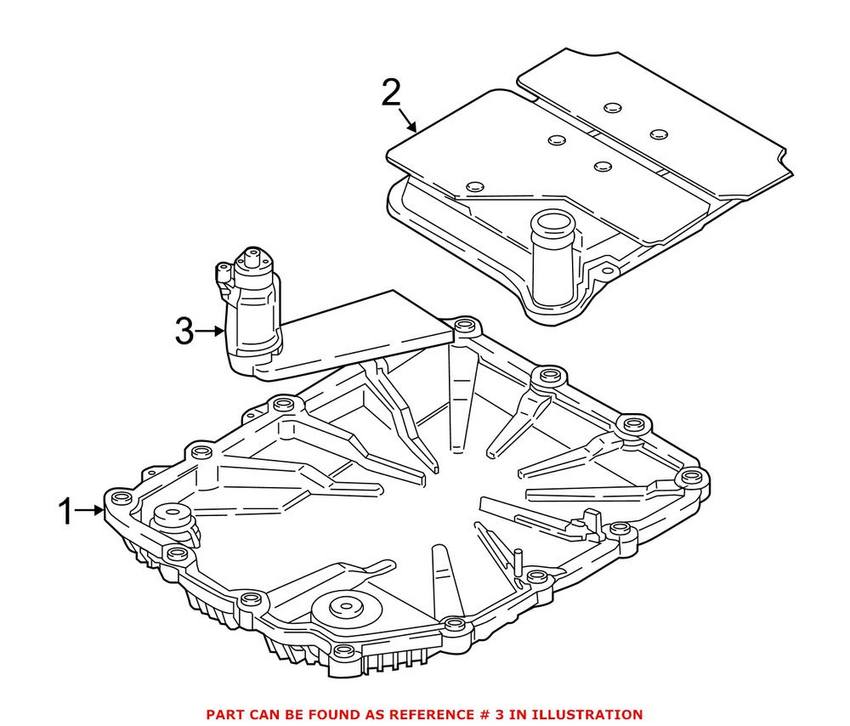 BMW Automatic Transmission Oil Pump Assembly Genuine BMW 28107842838