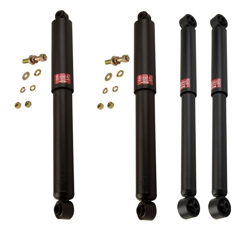 Land Rover Shock Absorber Kit – Front and Rear (Excel-G) RNB103683 ...