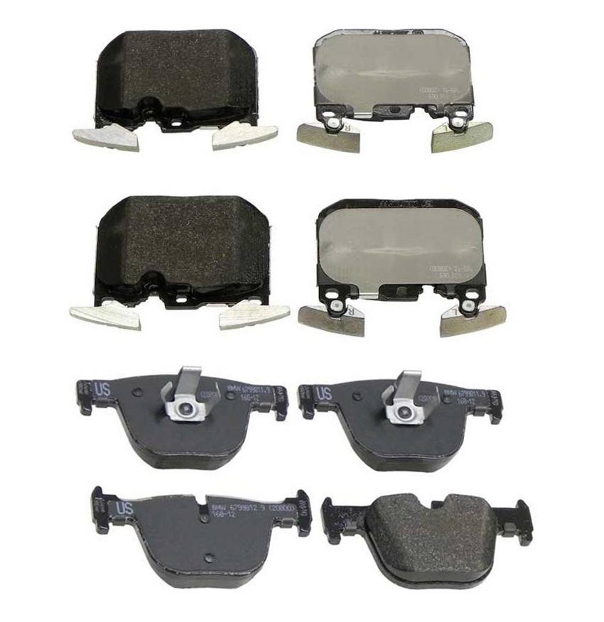 BMW Disc Brakes Kit – Pads Front and Rear Genuine BMW 2892056KIT