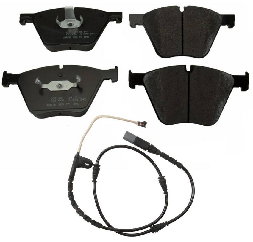 BMW Disc Brake Pad Set – Front w/ Sensor Genuine BMW BM-2892474-KIT