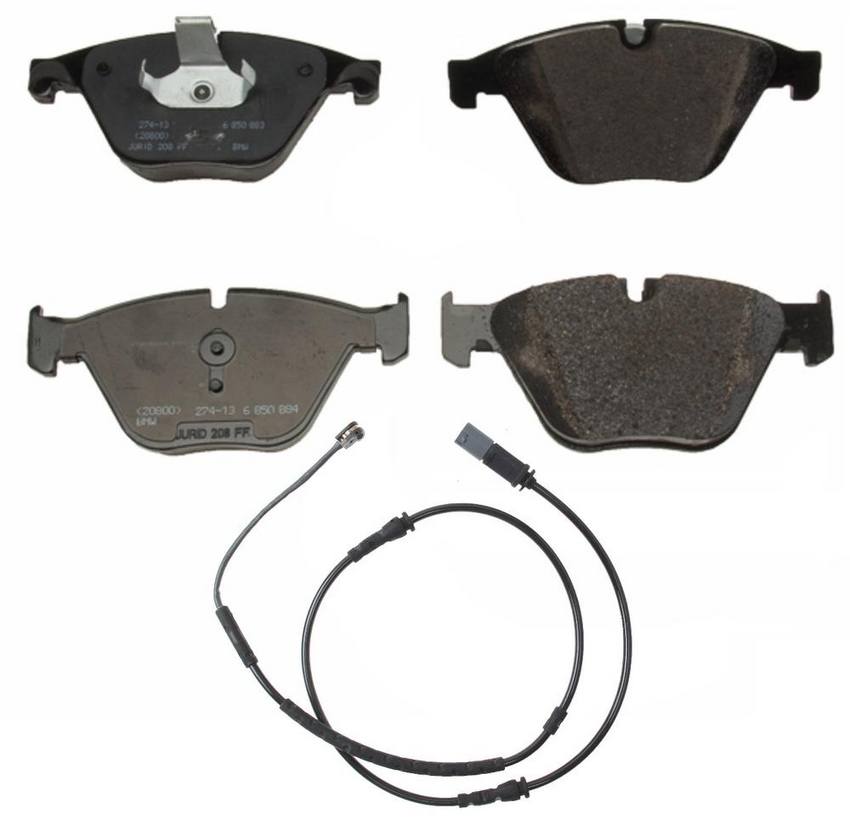 BMW Disc Brake Pad Set – Front w/ Sensor Genuine BMW BM-2892817-KIT