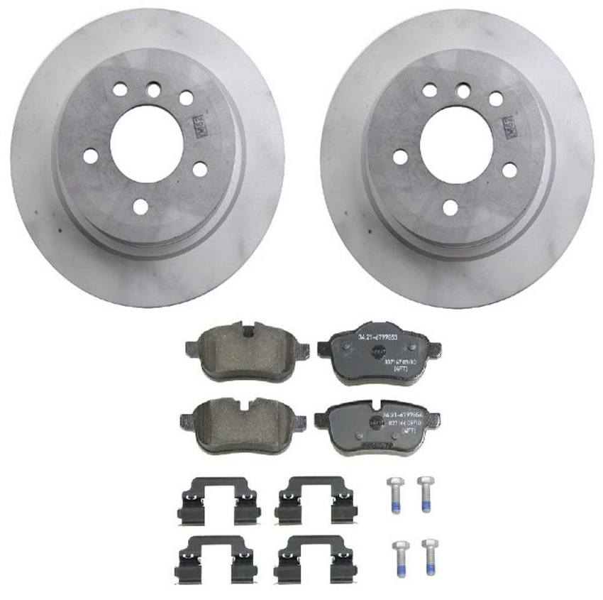 BMW Brake Kit – Pads and Rotors Rear (300mm) Genuine BMW 2894784KIT
