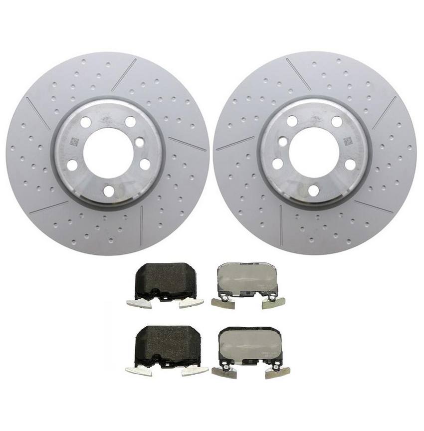 BMW Brake Kit – Pads and Rotors Front (340mm) Genuine BMW 2894803KIT