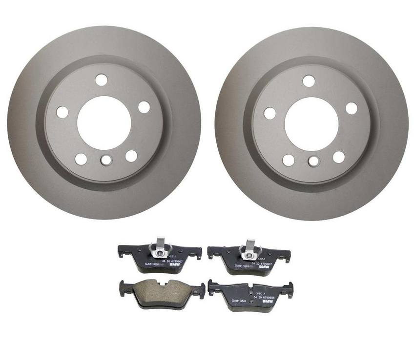 BMW Brake Kit – Pads and Rotors Rear (300mm) Genuine BMW 2894808KIT