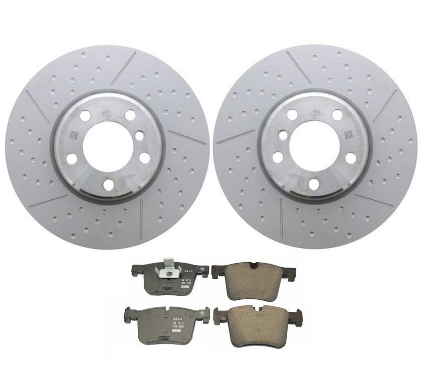 BMW Brake Pad and Rotor Kit – Front 340mm Genuine BMW BM-2894841-KIT