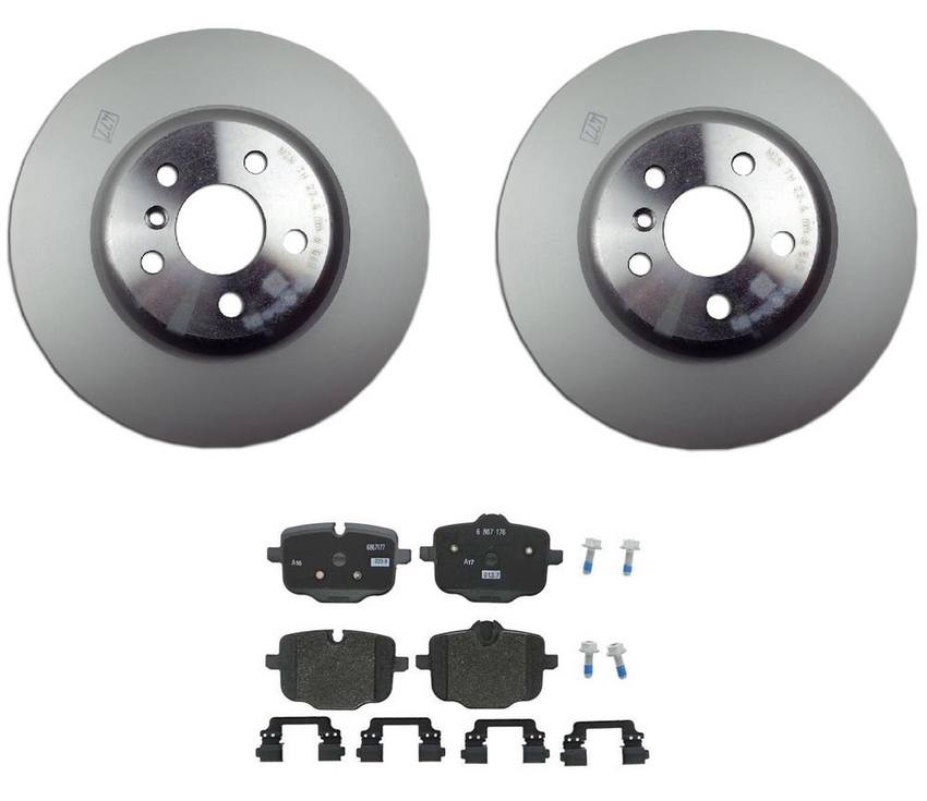 BMW Brake Pad and Rotor Kit – Rear 345mm Genuine BMW BM-2895053-KIT