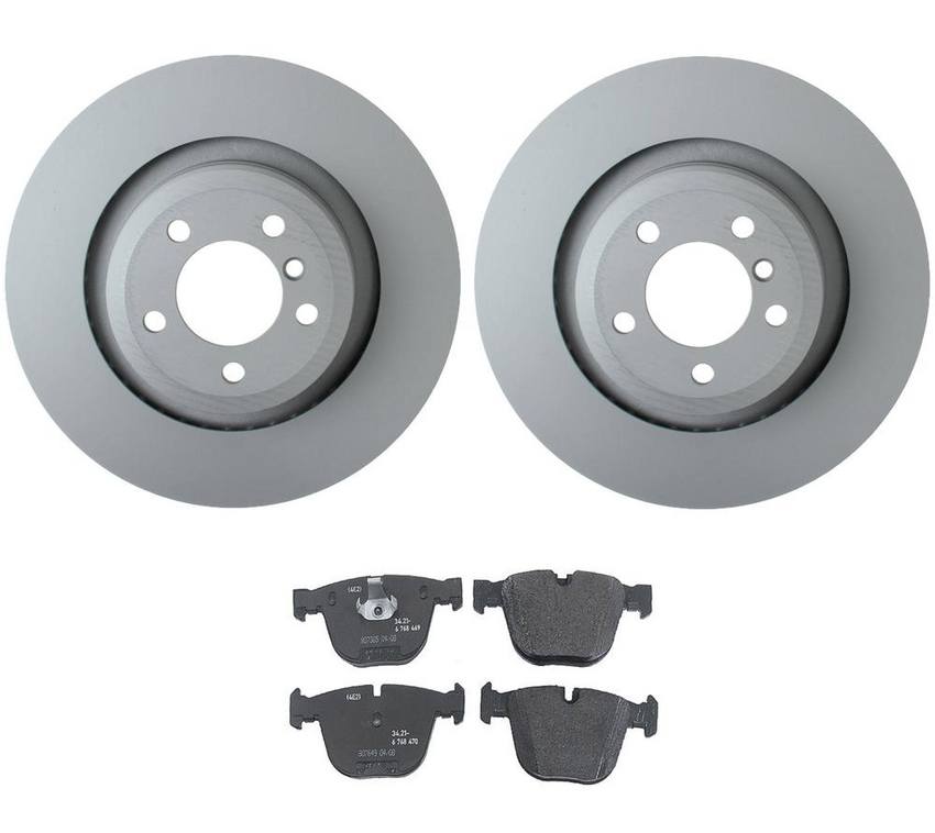 BMW Brake Pad and Rotor Kit – Rear 370mm Genuine BMW BM-2895141-KIT