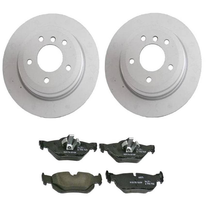 BMW Brake Kit – Pads and Rotors Rear (300mm) Genuine BMW 2895717KIT