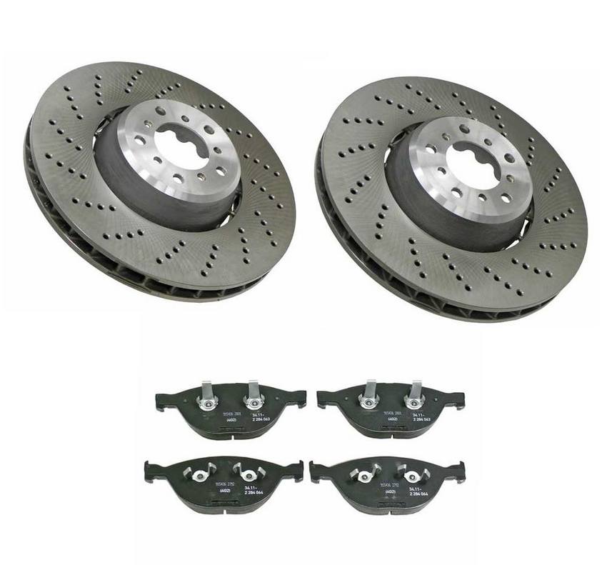 BMW Brake Kit – Pads and Rotors Front (374mm) Genuine BMW 2899085KIT
