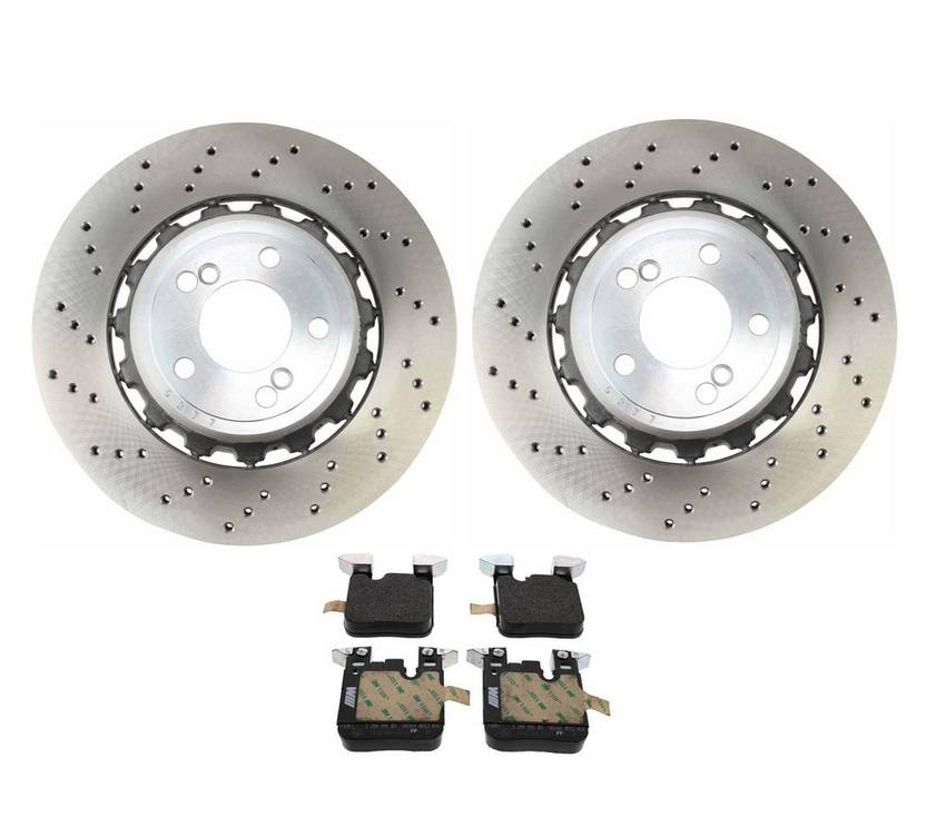 BMW Brake Kit – Pads and Rotors Rear (370mm) Genuine BMW 2905135KIT