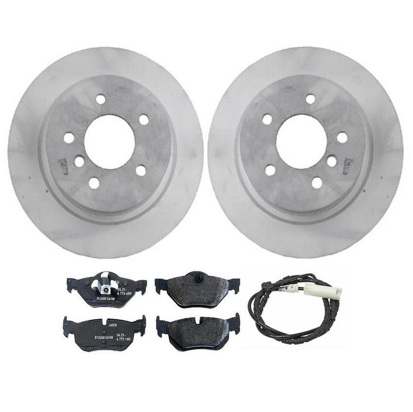 BMW Brake Pad and Rotor Kit – Rear 300mm Genuine BMW BM-2905367-KIT