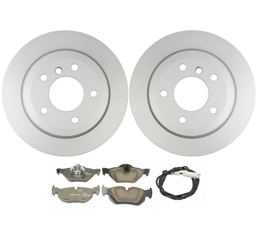BMW Brake Pad and Rotor Kit – Rear 300mm Genuine BMW BM-2905430-KIT