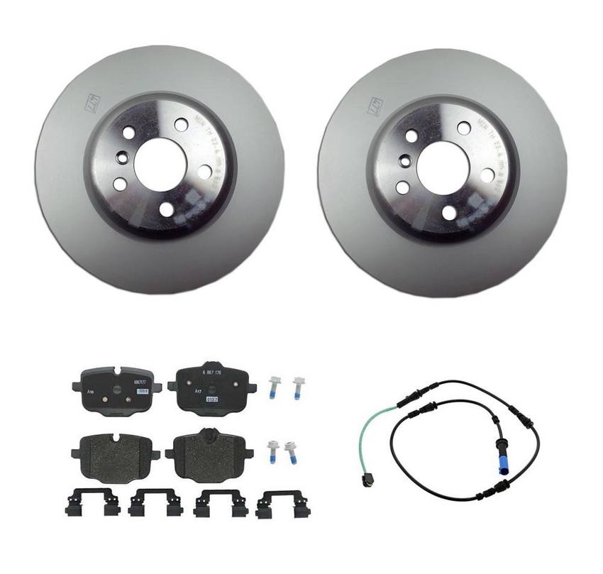 BMW Brake Kit – Pads and Rotors Rear (345mm) Genuine BMW 2905578KIT