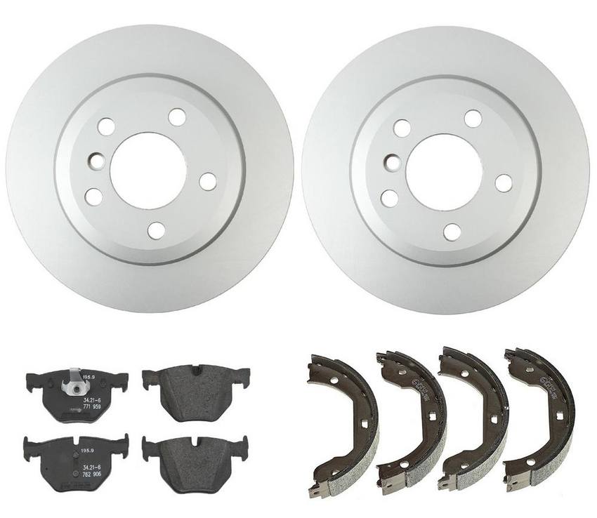 BMW Brake Kit – Pads and Rotors Rear (320mm) Genuine BMW 2905760KIT