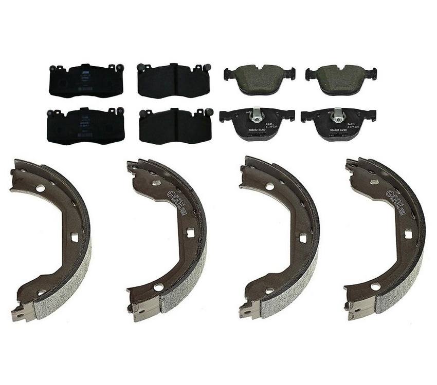 BMW Brake Kit – Pads Front and Rear Genuine BMW 2905784KIT