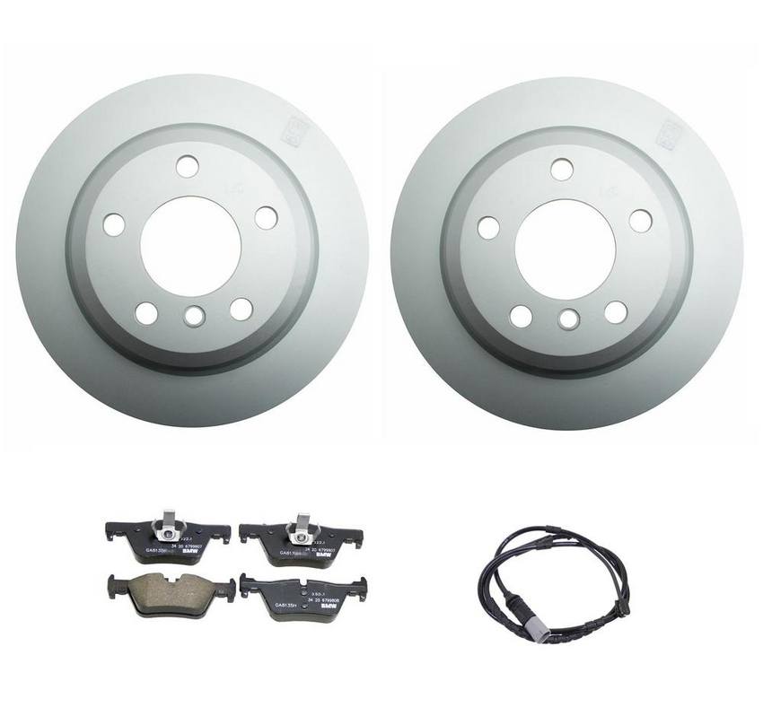BMW Brake Pad and Rotor Kit – Rear 300mm Genuine BMW BM-2905798-KIT