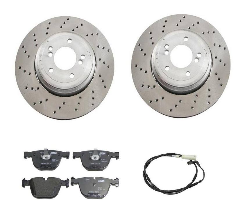 BMW Brake Pad and Rotor Kit – Rear 350mm Genuine BMW BM-3023290-KIT