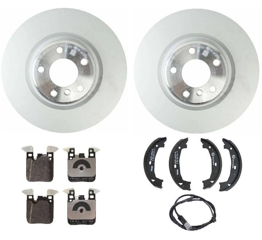 BMW Brake Kit – Pads and Rotors Rear (345mm) Genuine BMW 3023953KIT